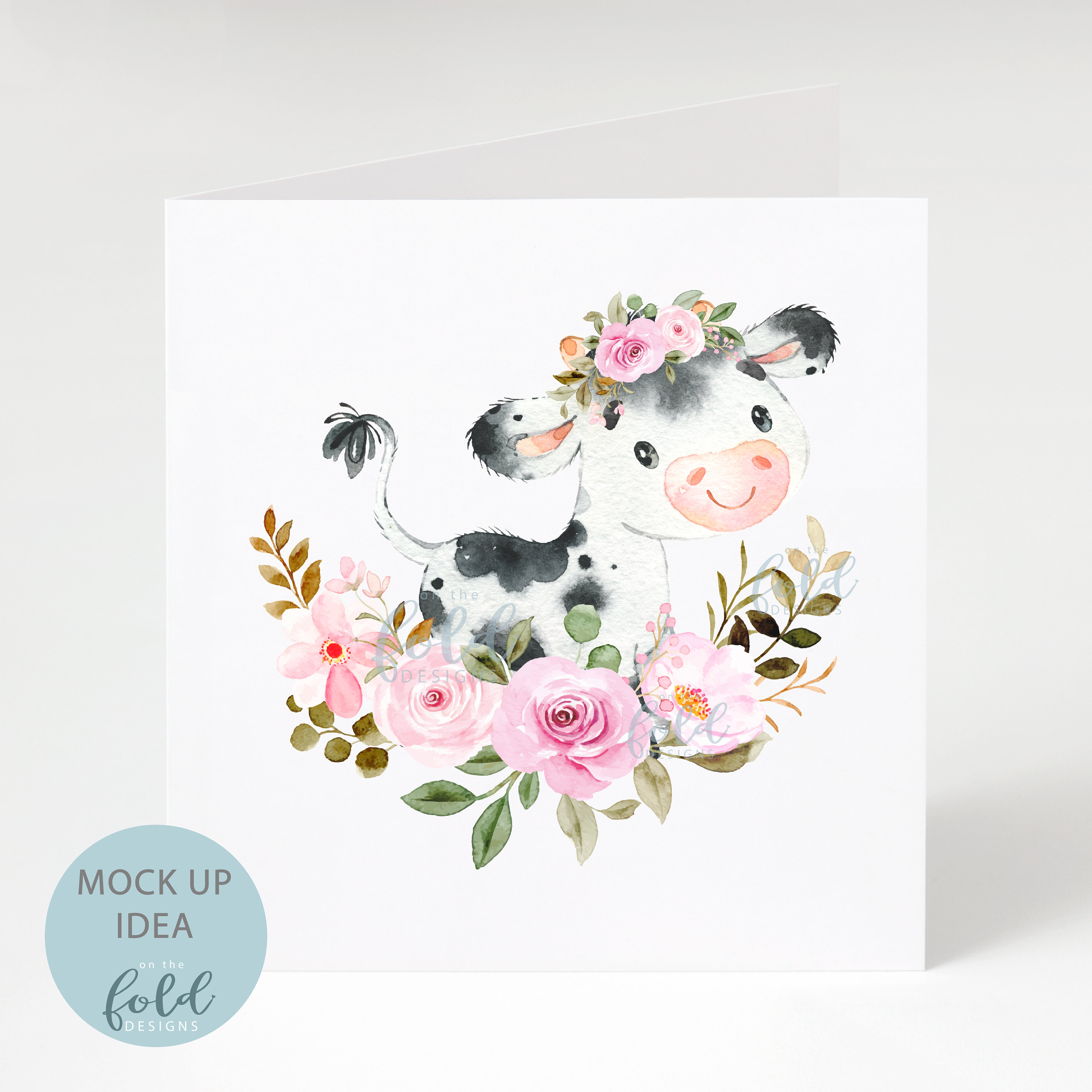 Cow Birthday, Clipart, Birthday, Holy Cow, Pink, Farm Yard, Floral ...