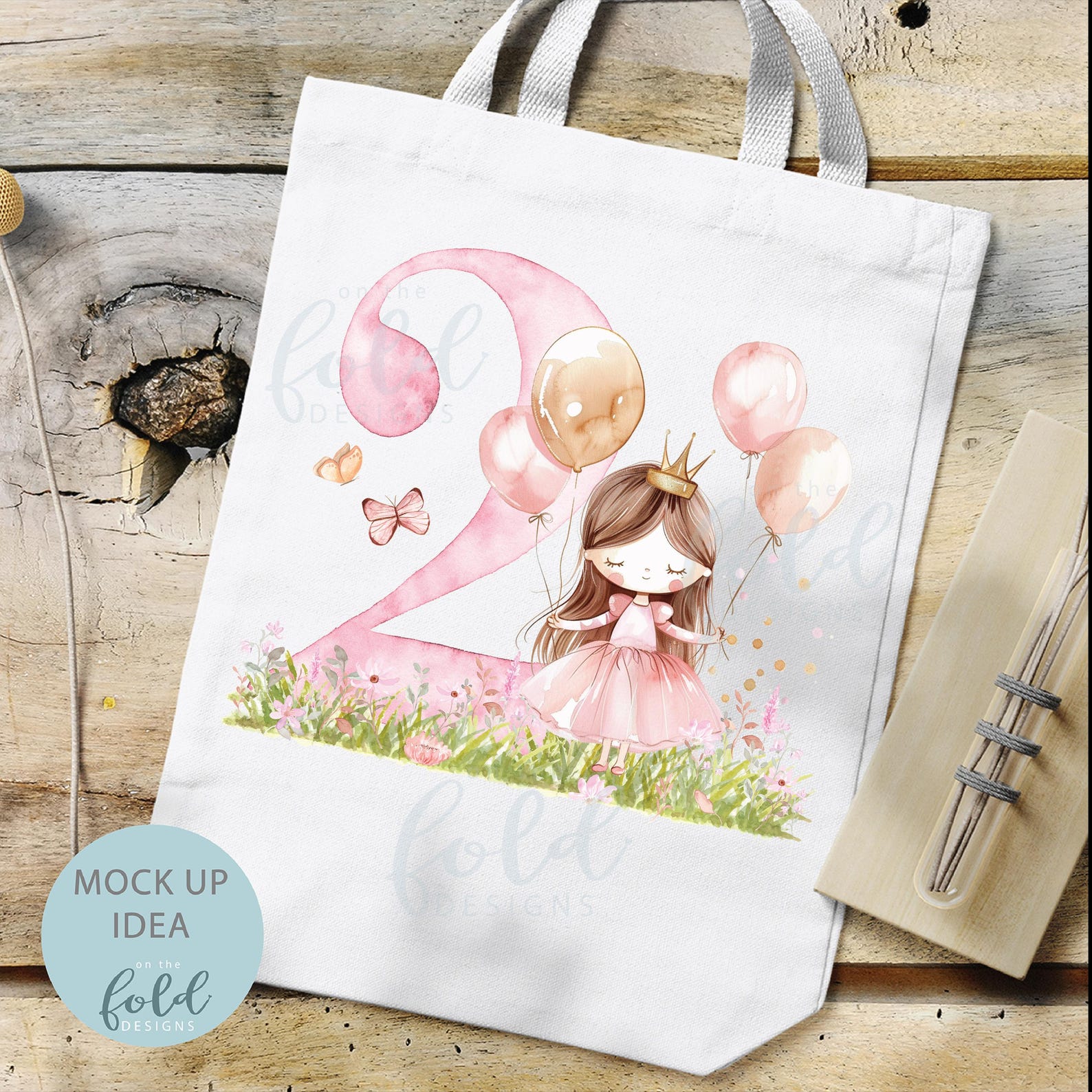 Princess 2nd Birthday Clipart PNG Pink Balloons Fairy Iron on ...