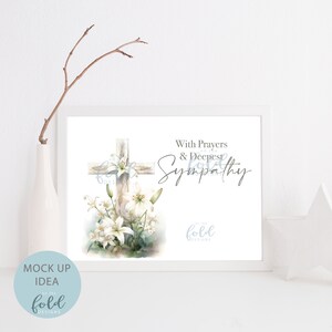 With Deepest Sympathy Clipart, Sincere Condolences, Png Clipart, on the ...