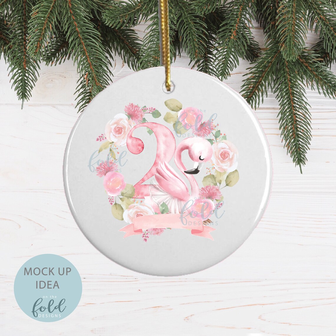 Flamingo 2nd Birthday Two Clipart Png Instant Download - Etsy