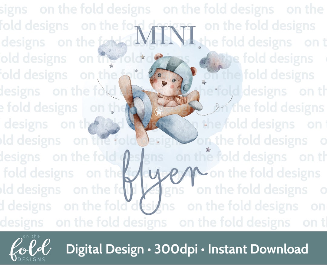 Mini Flyer Holiday 1st Vacay Beach Holiday Aeroplane Holiday ...