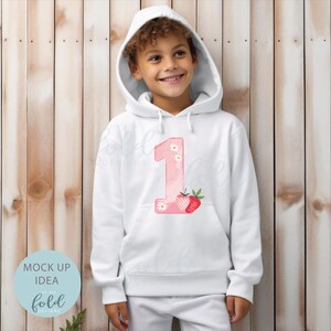 Strawberry 1st Birthday Clipart PNG Berry Number One Image Iron on ...