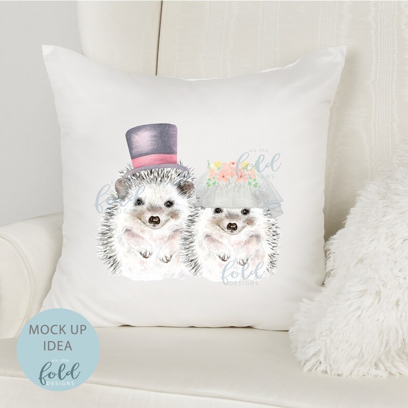 Hedgehogs Wedding Just Married Clipart Instant Download - Etsy