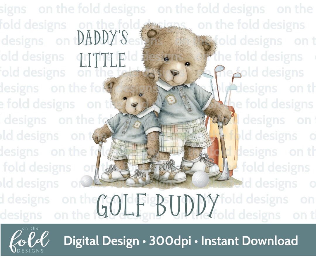 Father's Day Daddy Golf Clipart, to a Tee, Best by Par, Golf Buddy, 1st ...