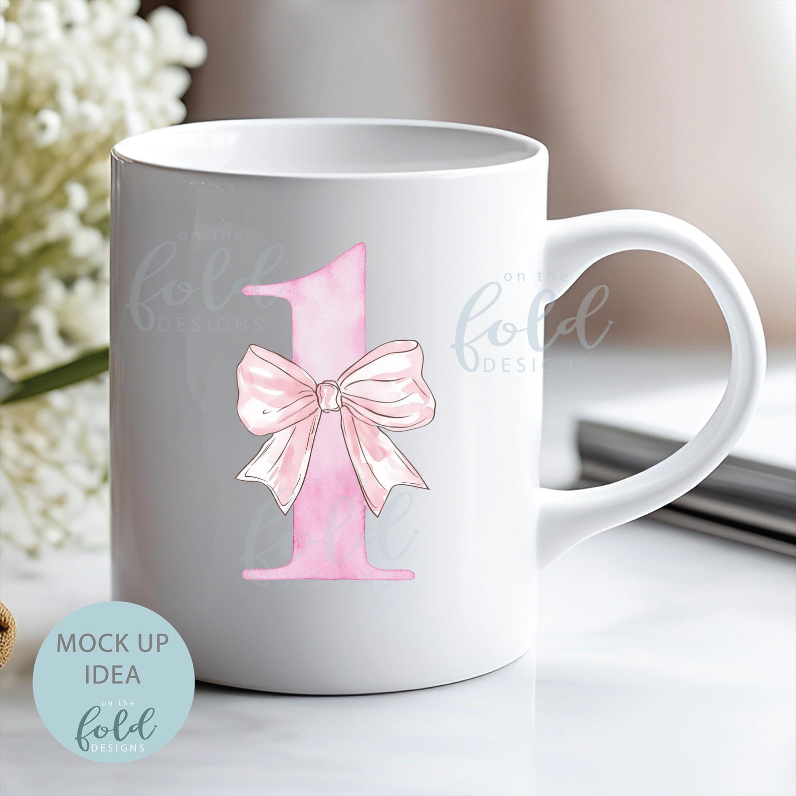 Pink Bow 1st Birthday Clipart Coquette Number One Png Sublimation Baby ...