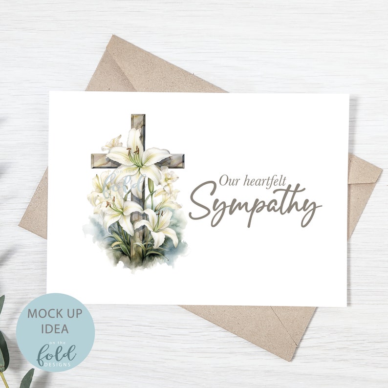 With Deepest Sympathy Clipart, Sincere Condolences, Png Clipart, on the ...