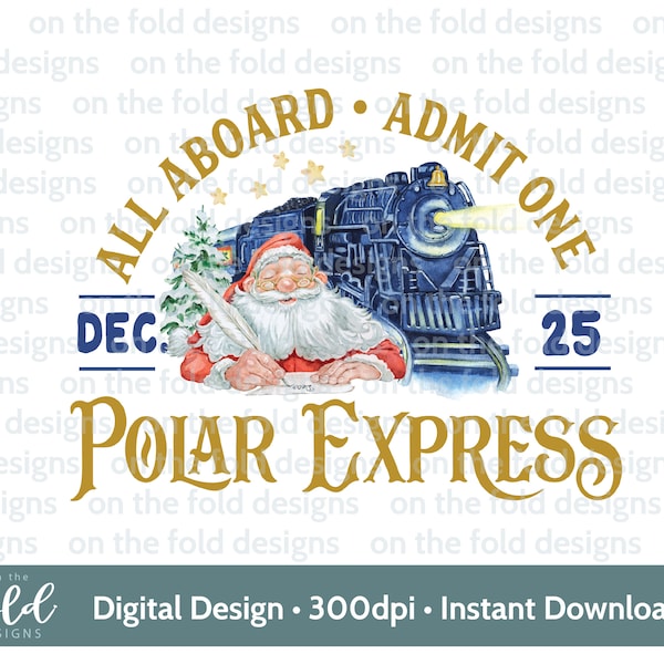 Polar Express Pajamas - Etsy
