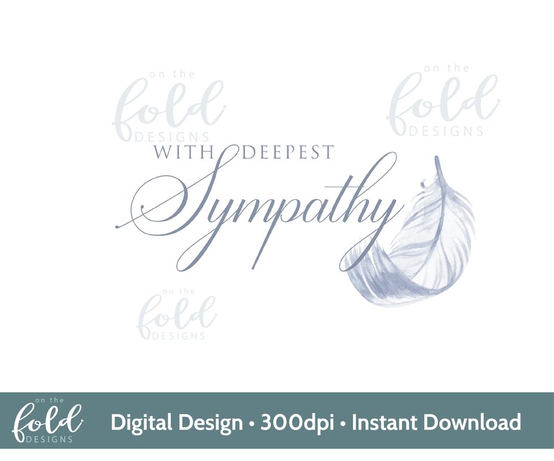 With Deepest Sympathy Clipart, Sincere Condolences, Png Clipart, Design ...