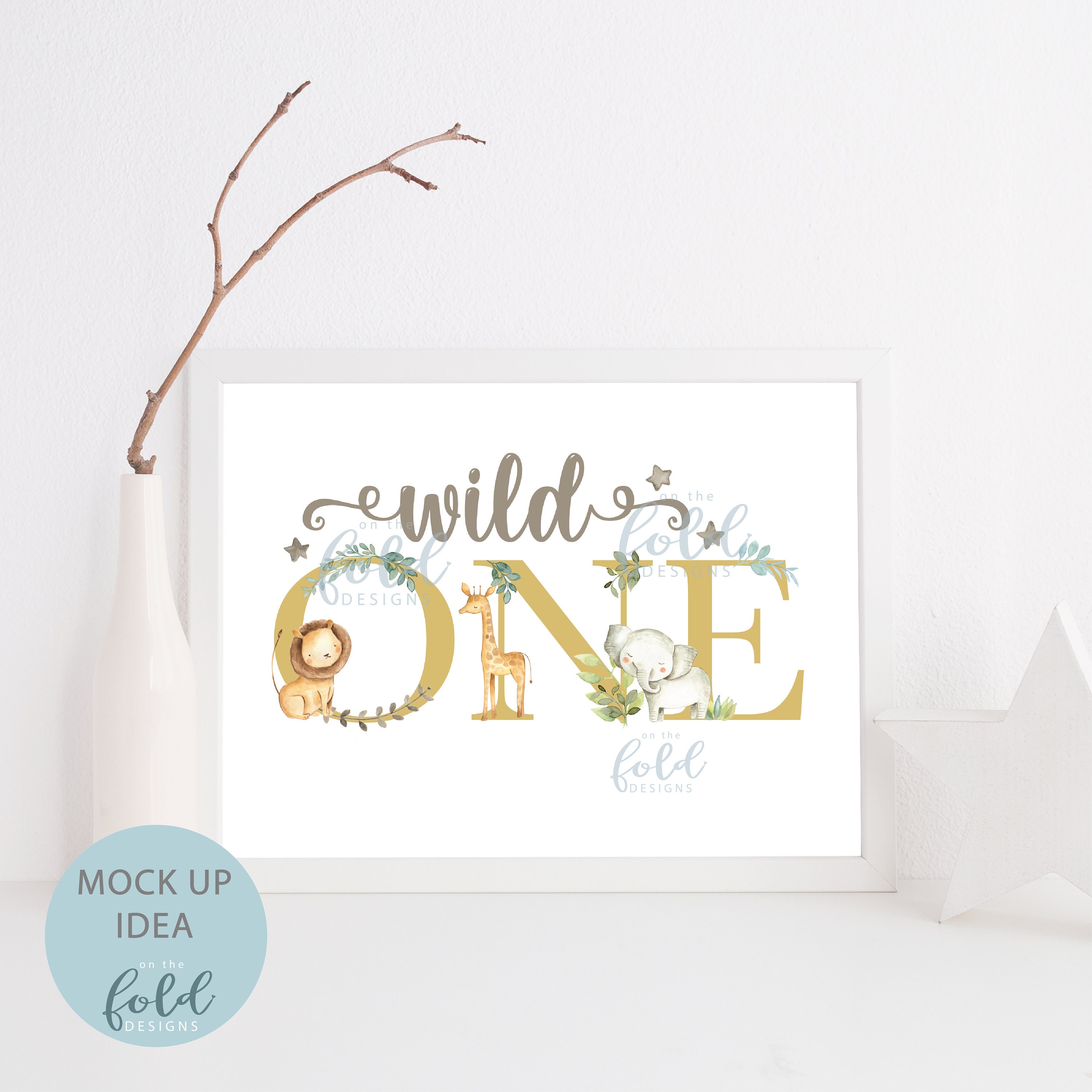 Safari Wild One Clipart Jungle Animals Png Transparent - Etsy