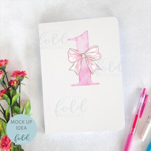 Pink Bow 1st Birthday Clipart Coquette Number One Png Sublimation Baby ...