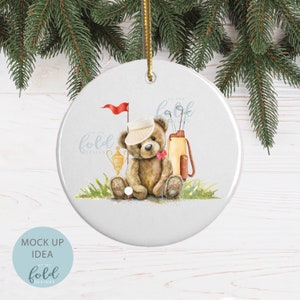 Teddy Golf Clipart, Hole in One, Golf Club, Golf Course, Sublimation ...