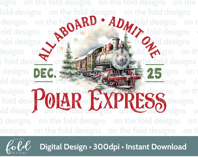 Polar Express Sign - Etsy UK