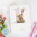 Teddy Bear Number 1 Balloons 1st Birthday Clipart - Etsy