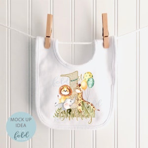 Safari 1st Birthday Number One Png With Animal Leaf and Glitter Number ...