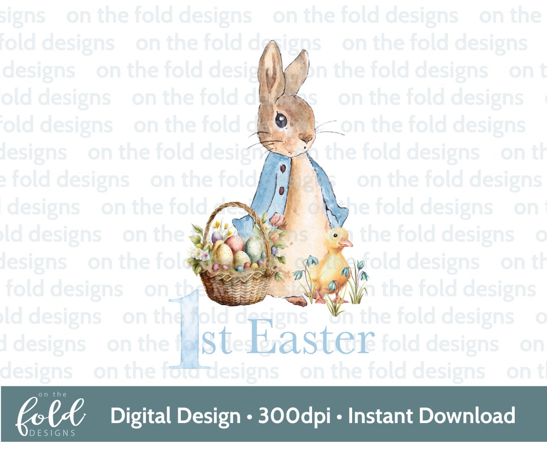 1st Easter, Peter Rabbit, Flopsy Bunny, Easter Egg, Duckling ...