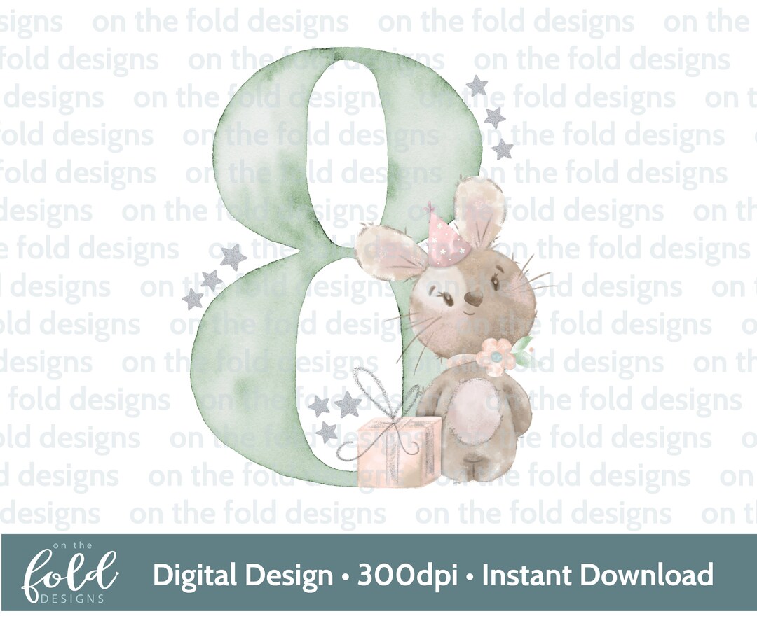 Mouse, Number 8, Balloons, 8th Birthday, Clipart, Sublimation. PNG ...