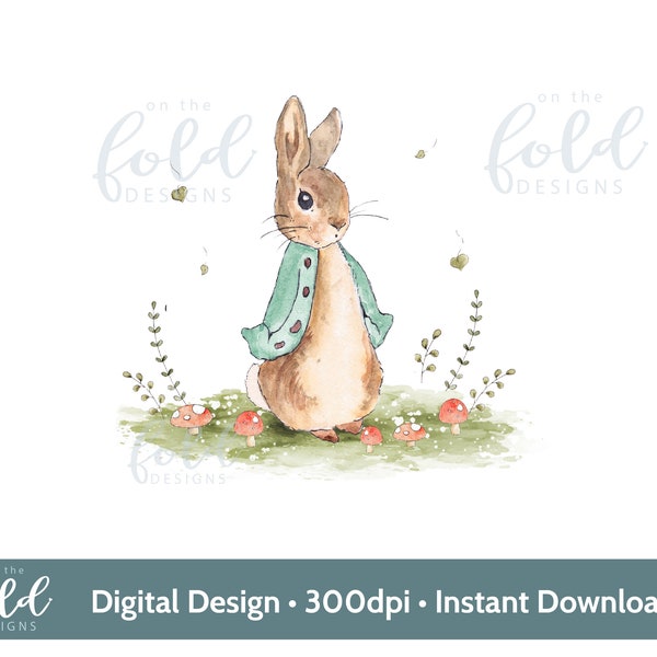 Peter Rabbit Clipart - Etsy