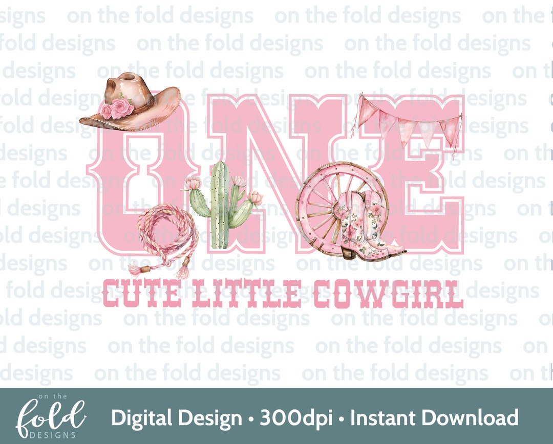 Rodeo 1st Birthday Cowgirl Clipart Number One PNG Country Western Wild ...