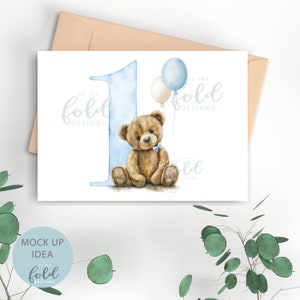 Teddy Bear, Number 1, Balloons, 1st Birthday, Clipart, Sublimation PNG ...