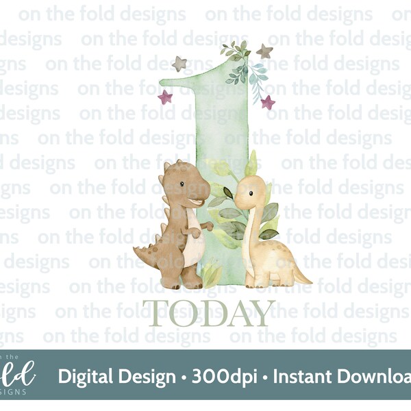 One Dinosaur Birthday - Etsy