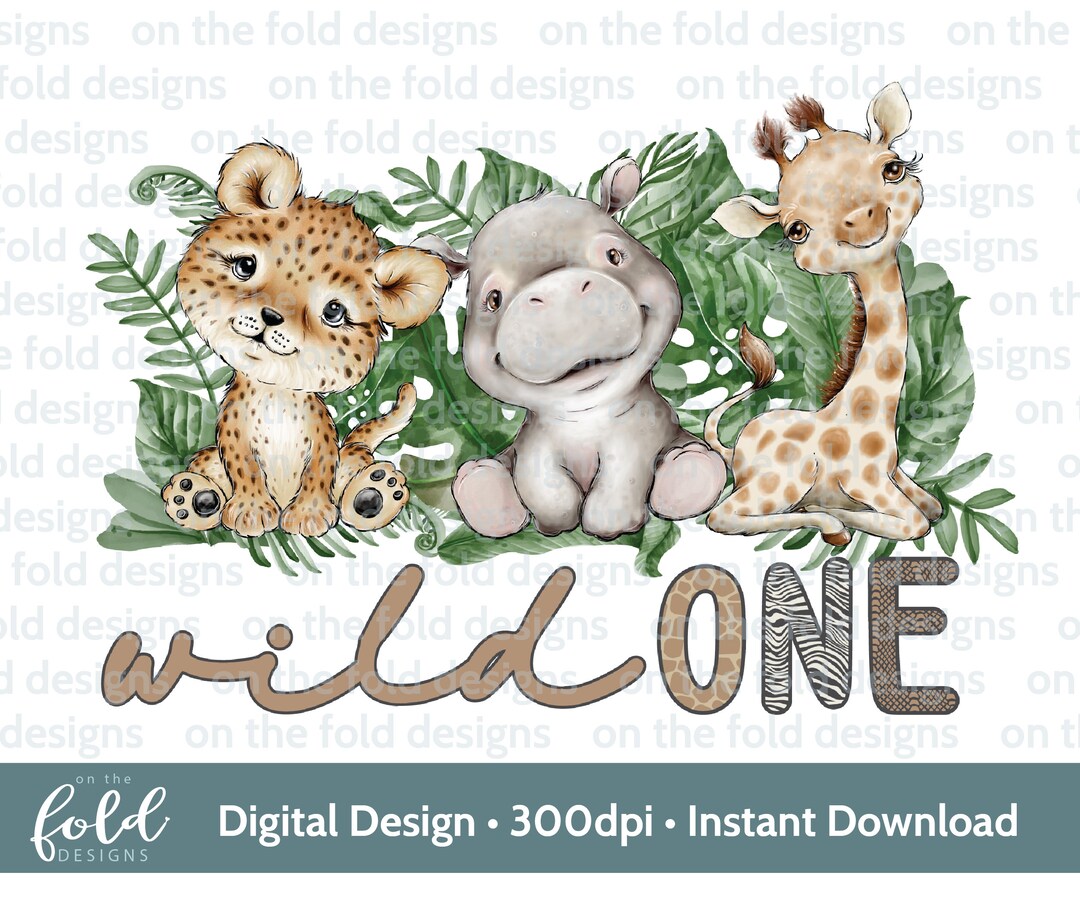Safari Animal, Wild One, Jungle Pets, Png Transparent Clipart, Instant ...