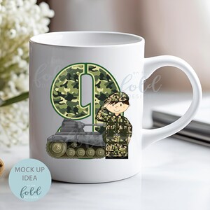 Army Number Set Birthday Clipart, Soldier Sublimation PNG Digital ...