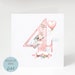 4th Bunny Balloon Clipart, Sublimation, Cute Rabbit, Fun, Birthday ...