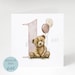 Teddy Bear Number 1 Balloons 1st Birthday Clipart - Etsy