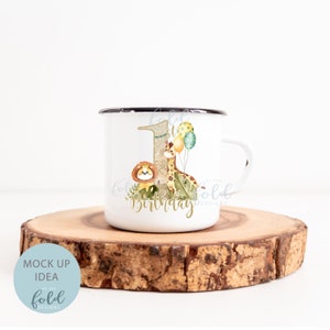 Safari 1st Birthday Number One Png With Animal Leaf and Glitter Number ...