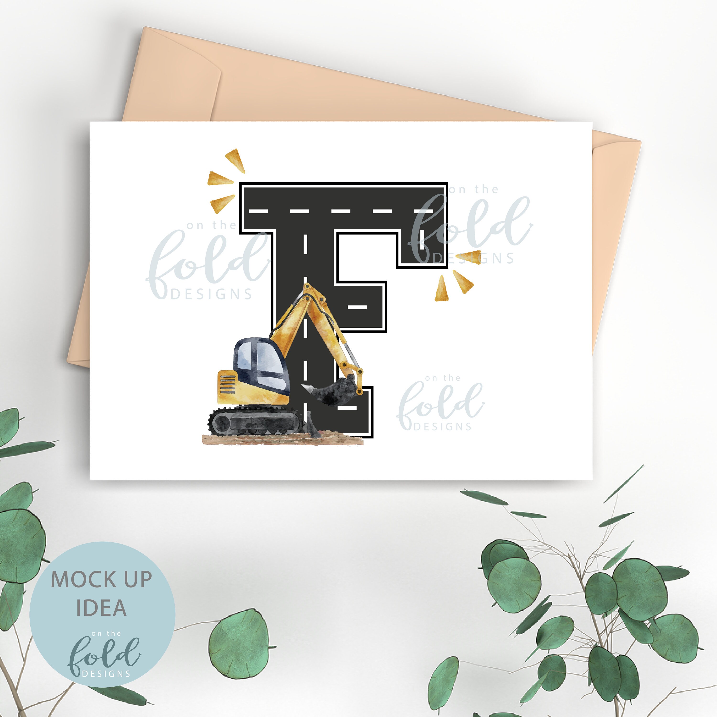 Construction Alphabet Letter F Clipart Digger Tractor Crane PNG Clipart ...