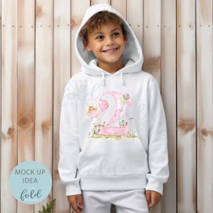 Fairy 2nd Birthday Clipart Magical Purple Number Two, Watercolor ...