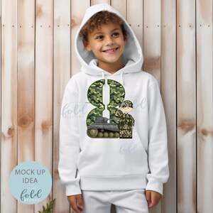 Army 8th Birthday Clipart, Soldier Number 8 Sublimation PNG Digital ...