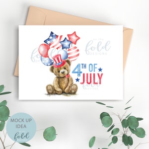Independence Day, 4th July, Labor Day, Cute Teddy, America, USA ...