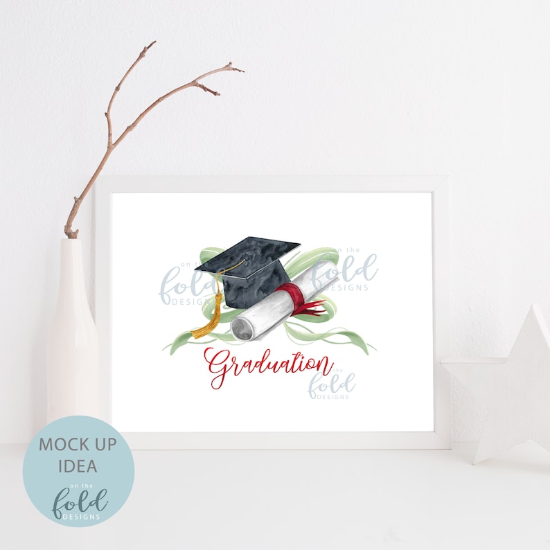 Graduation Cap and Gown Clipart, London UK, PNG (digital Download) - Etsy