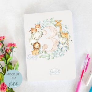 Safari 3rd Birthday, Clipart, Number One Png, Jungle Animal Sublimation ...