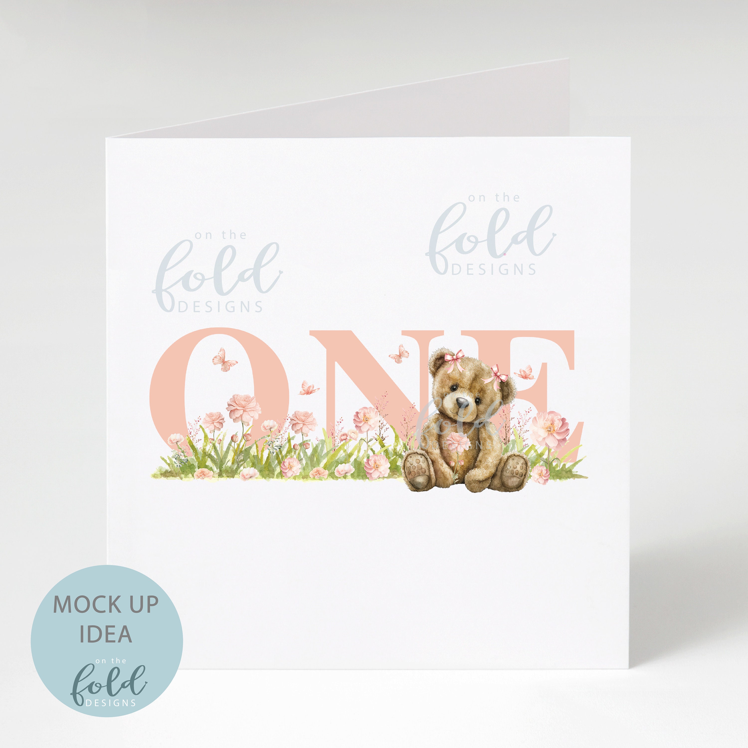 Teddy Bear, Number 1, Butterflies, 1st Birthday, Clipart, Sublimation ...