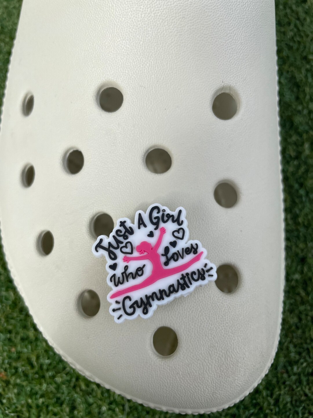 Gymnastics/cheer Croc Charms - Etsy UK