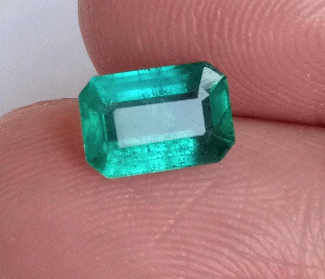 Top Quality Emerald Octagon, Earth Mine Emerald Octagon,1.38 Cts Extra ...