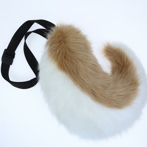 Handmade Comic-con Cute Cartoon Furry Beast Tail,curly Tail, Dog Tail ...