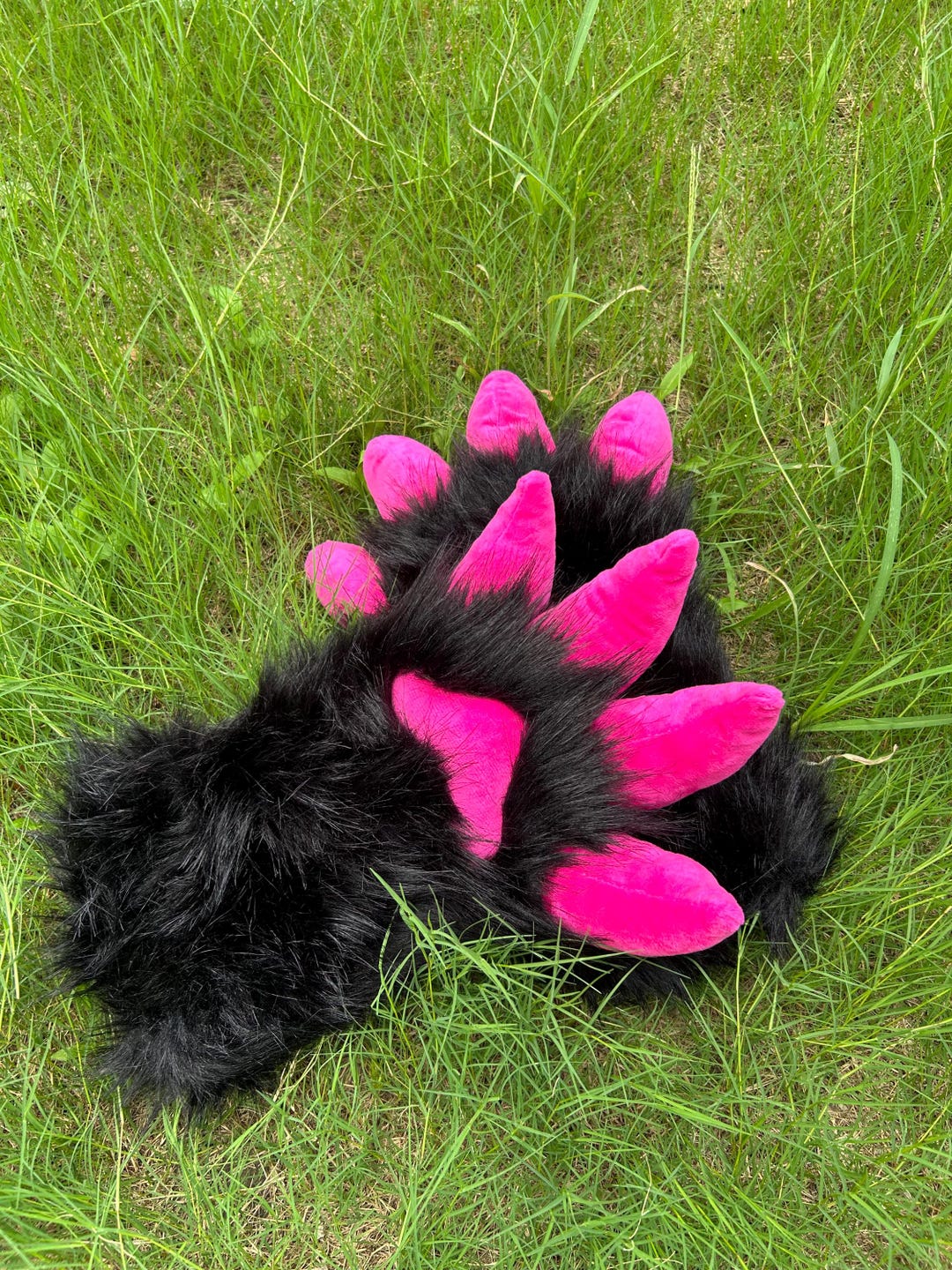 Dragon Claw,black Paws,costume Accessories,red Paws,fluffy Paws ...