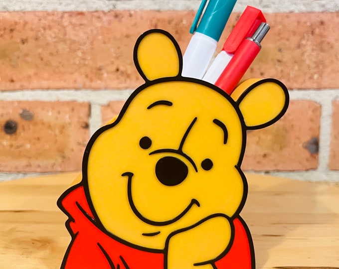 Winnie the Pooh Pen/pencil Holder | 3D Printed - Etsy