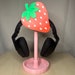 Strawberry Headphone Stand 3D Printed - Etsy