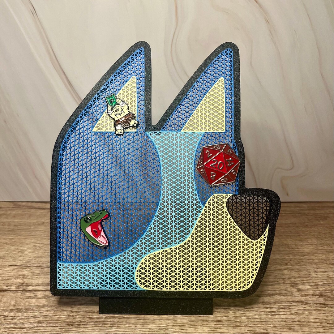 Bluey Enamel Pin Board/display 3D Printed - Etsy
