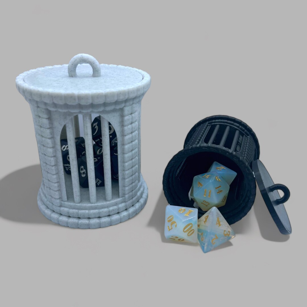 Dnd Dice Jail Dice Holder 3D Printed - Etsy