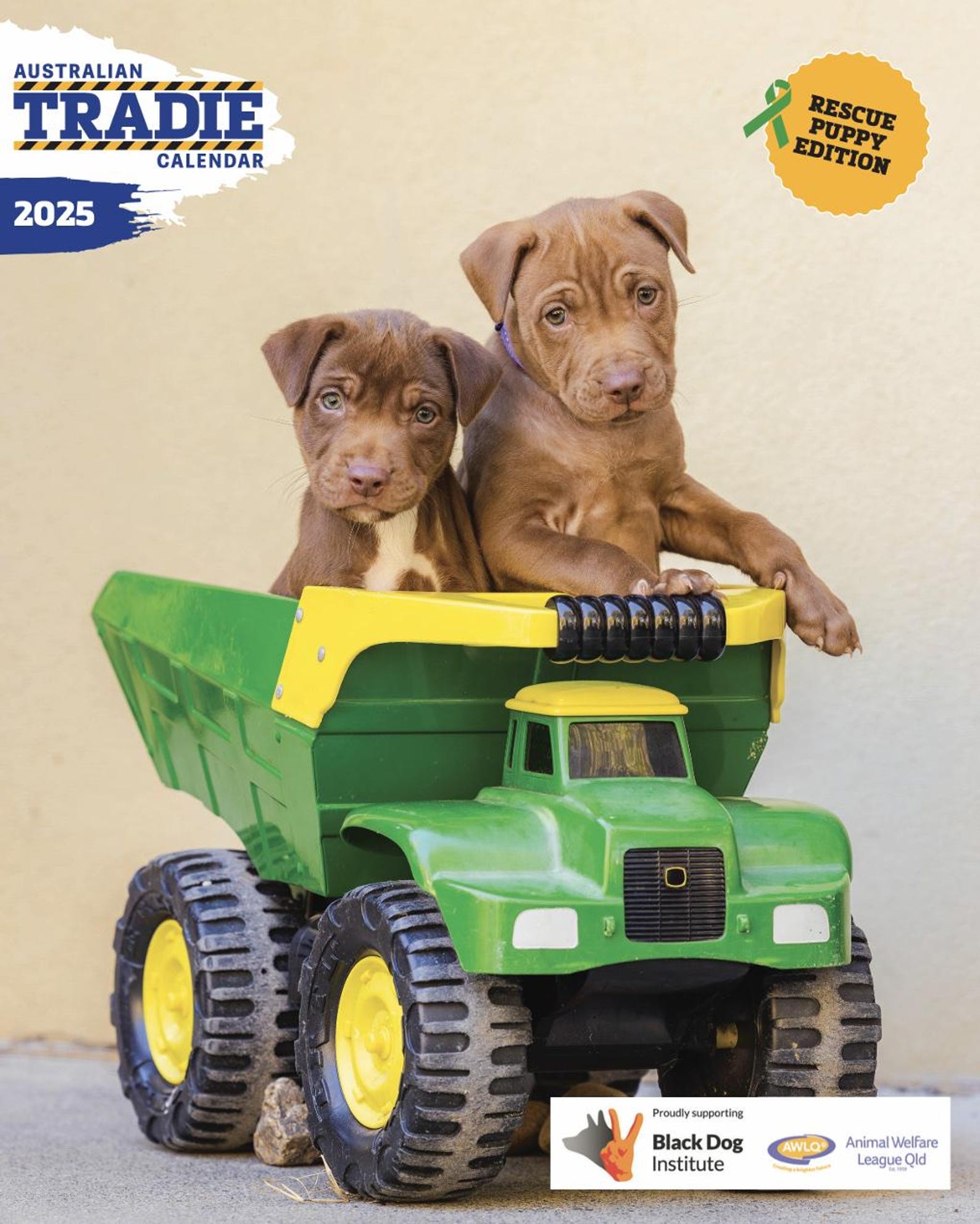 2025 Australian Tradie Calendar Puppy Edition - Etsy
