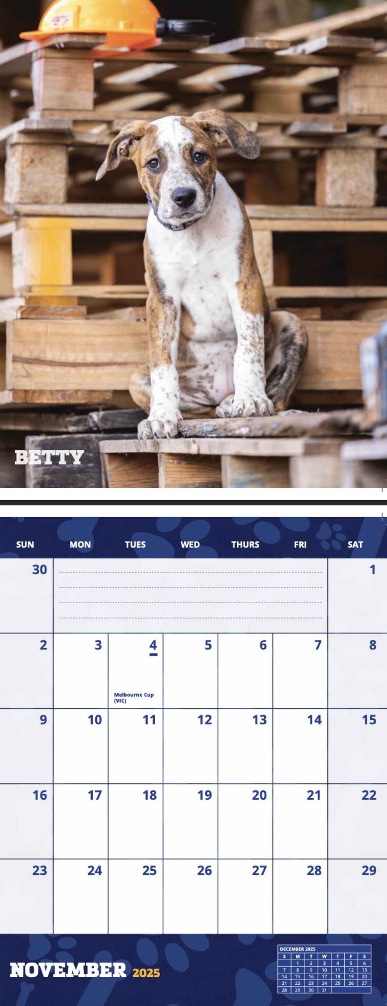 2025 Australian Tradie Calendar - Puppy Edition - Etsy