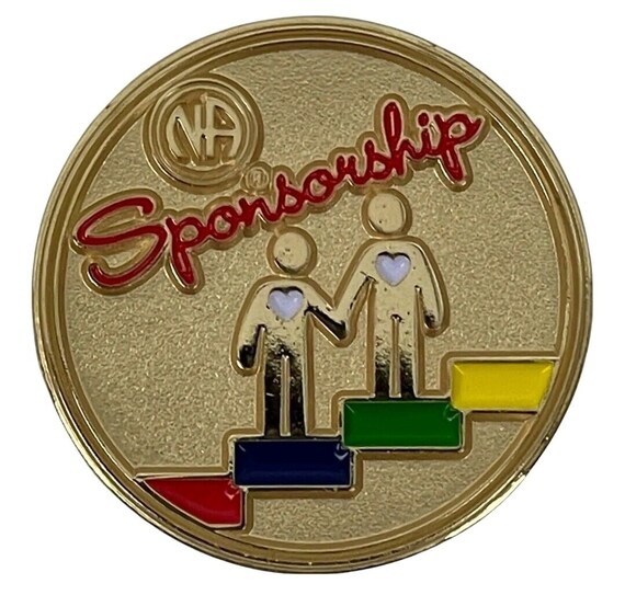 RARE Narcotics Anonymous Sponsorship Coin Medallion Recovery - Etsy