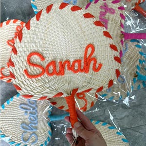 Custom Cure Abaniko Hand Fan From Buri Palm Leaves - Etsy