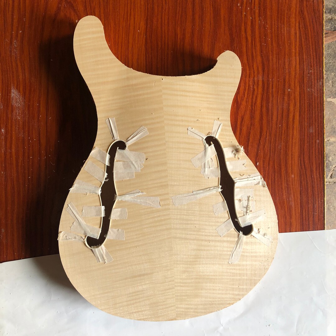 Replica Electric Guitar Body Produced Purely by Hand - Etsy