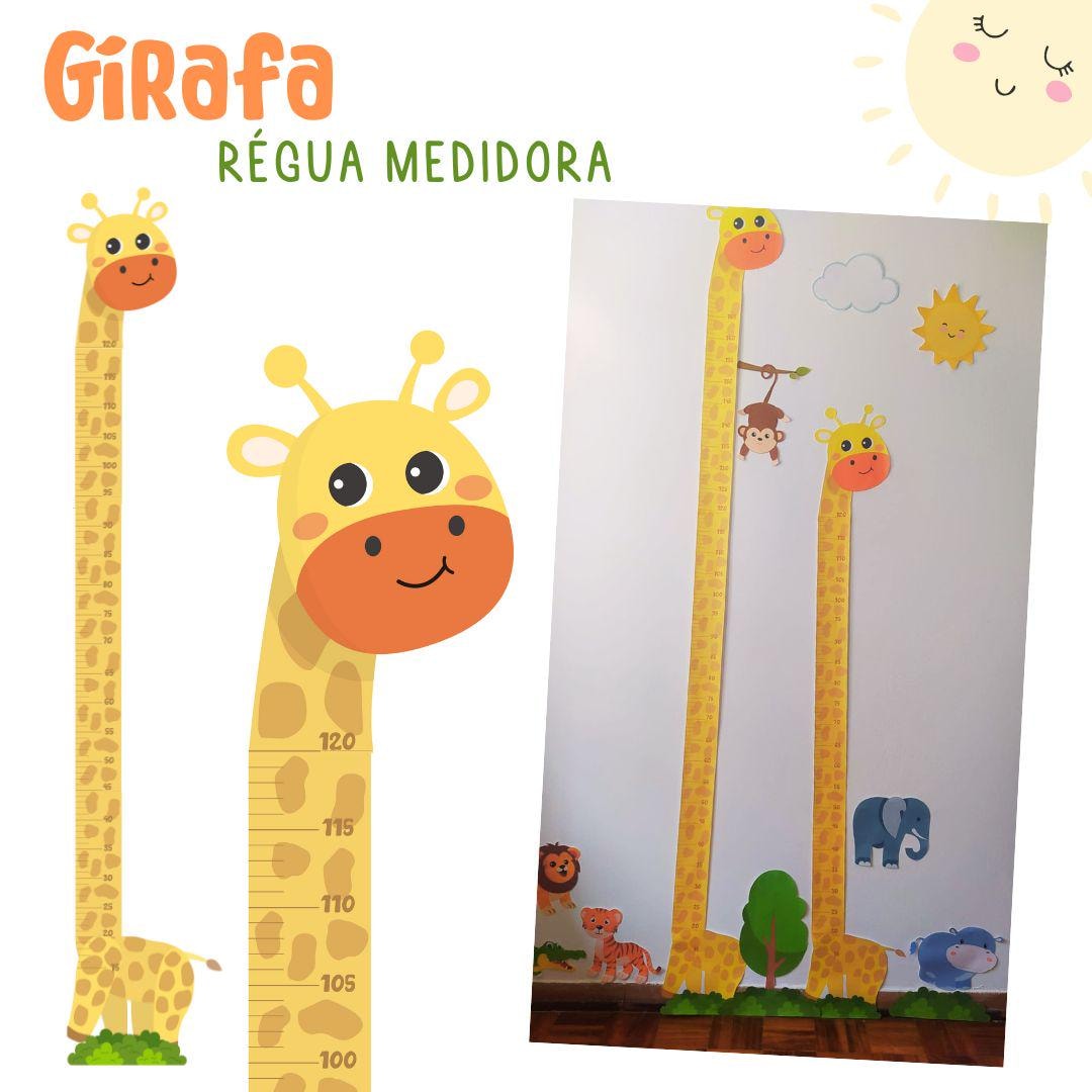 Giraffe Measuring Ruler for Kids, Decorative Ruler, Length Measurements ...